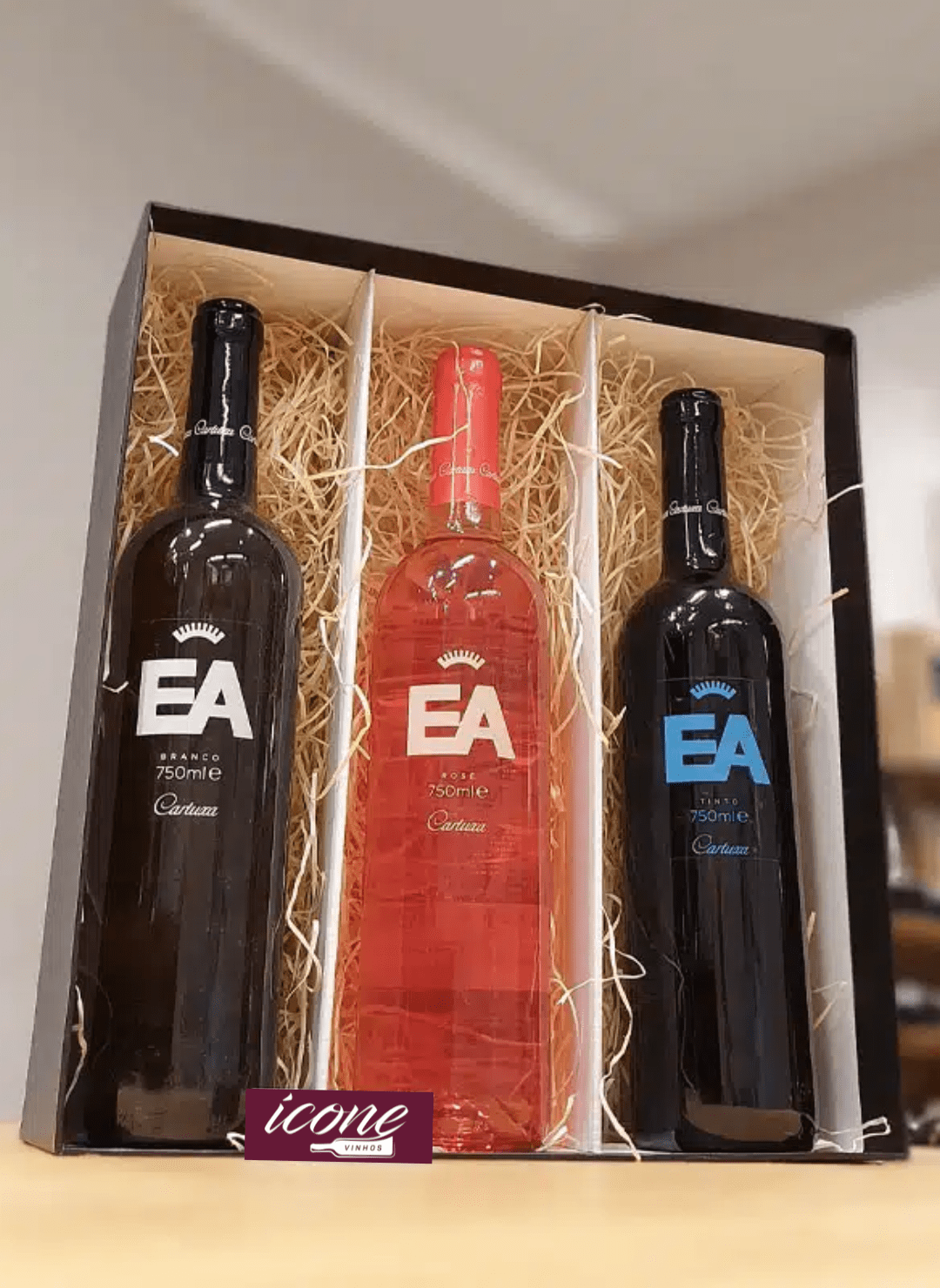 KIT CARTUXA EA - BRANCO, TINTO E ROSÉ - Ícone Vinhos | Distribuidora de ...